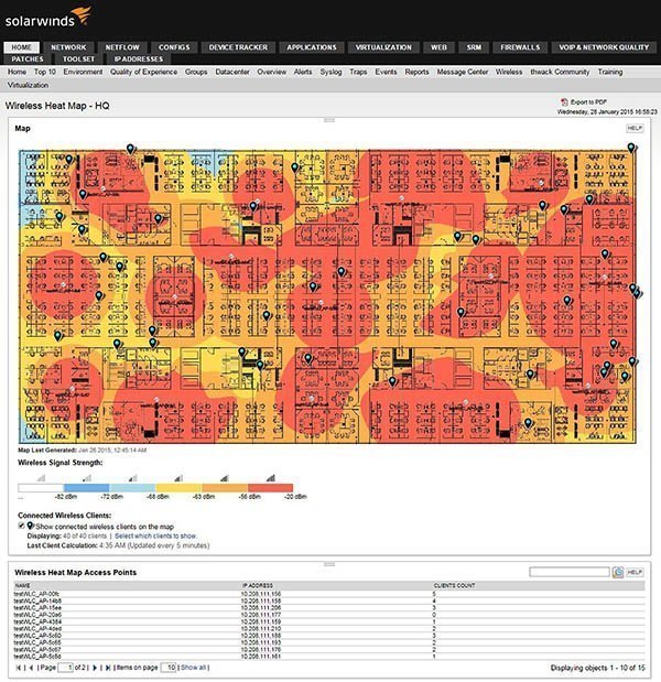 Wi Fi Heat Map Secret Weapon For Wireless Network Admins