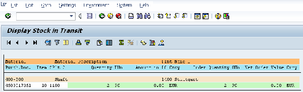 How does SAP MM stock transport order help track goods shipment?
