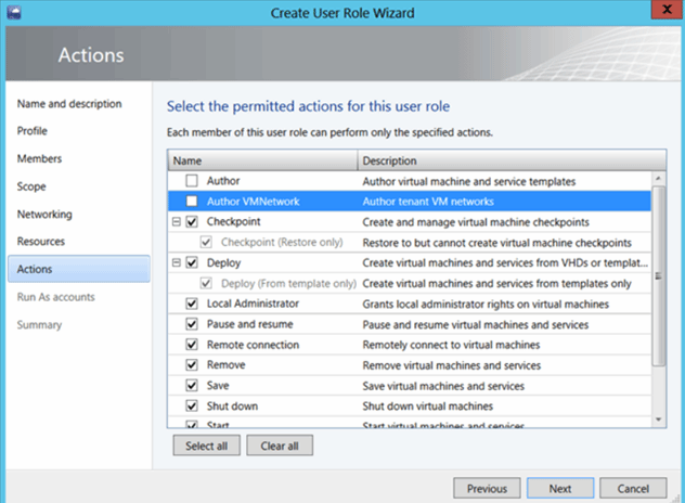 Create SCVMM user roles to define management, tighten security | TechTarget