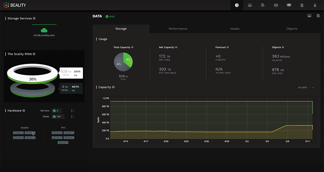 Scality storage update adds three-server option | TechTarget