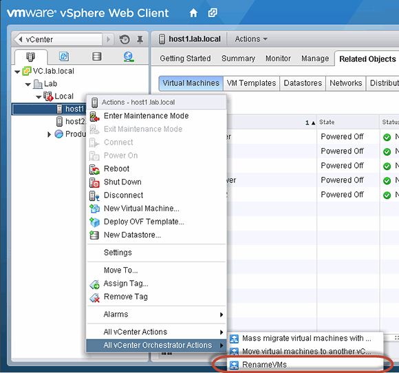 How to plug PowerShell scripts into vCenter Orchestrator