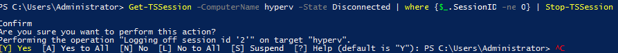 Use A Powershell Script To Force Logoff An Rdp Session Techtarget 