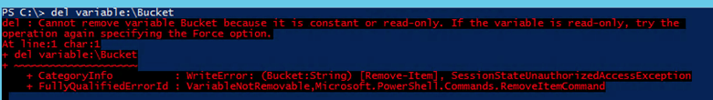 Constant and read-only PowerShell variables for admins who fear change | TechTarget