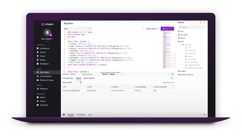 MemSQL 7.0 set to advance both row and column data stores | TechTarget