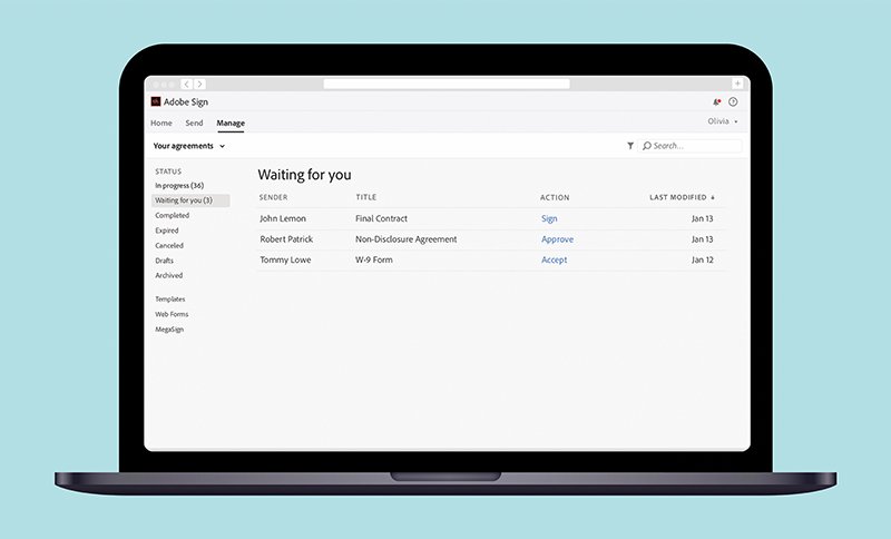Adobe Sign introduces updates targeting mobile device users | TechTarget