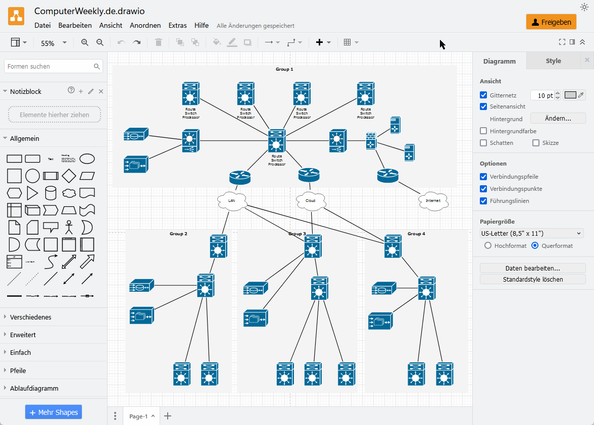 8 Netzwerkdiagramm-Tools für Netzwerkprofis | Computer Weekly