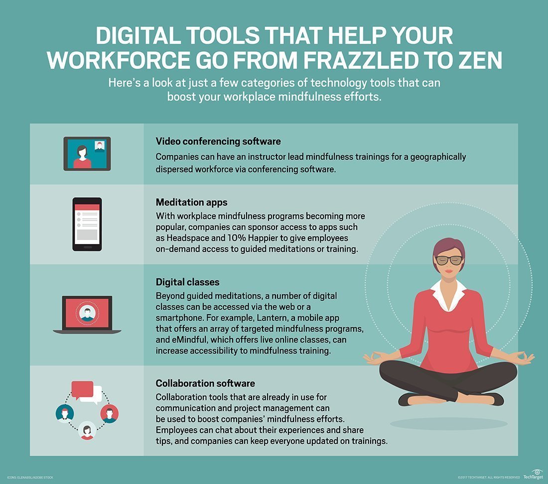 Seven creative strategies for reducing employee stress | TechTarget