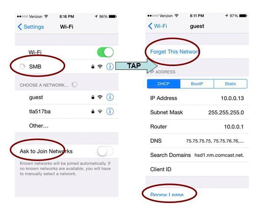 How to troubleshoot iPhone and iPad connection problems | TechTarget