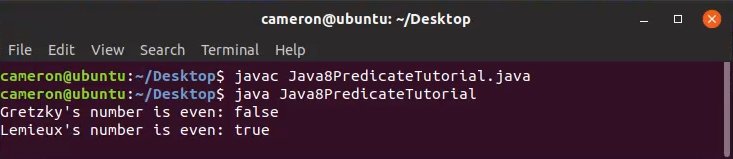 Simple Java 8 Predicate Example With Lambda Expressions And Interfaces