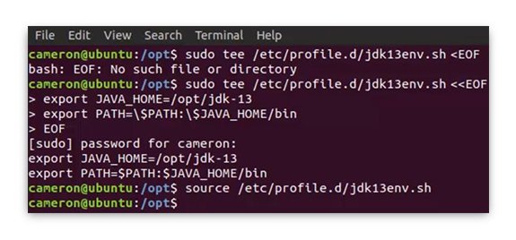 5 steps for an easy JDK 13 install on Ubuntu | TheServerSide