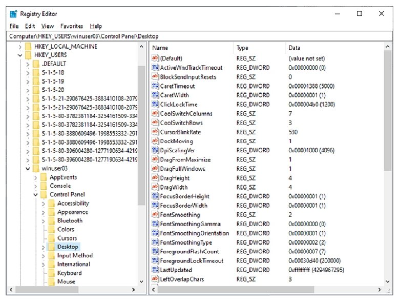 Navigating the Registry Editor for Windows 10 desktop admins