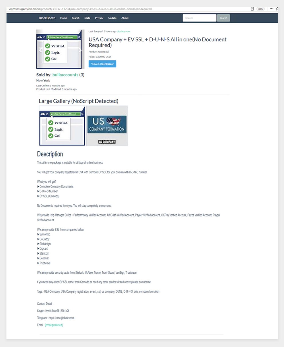 Study reveals sale of SSL/TLS certificates on dark web | TechTarget