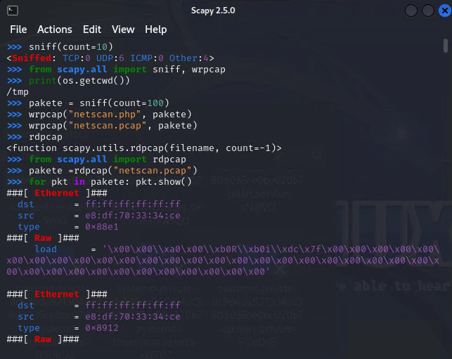 Netzwerkanalyse mit Scapy und Python | Computer Weekly