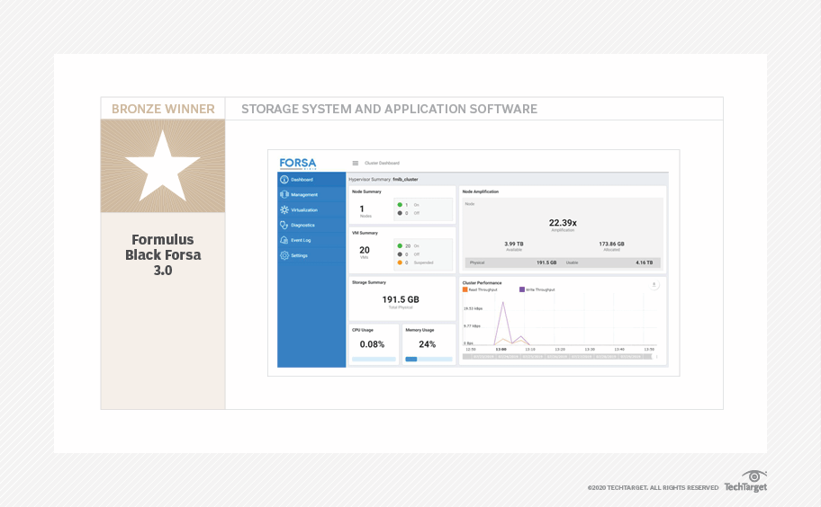 Top data storage and management tools win Products of the Year | TechTarget