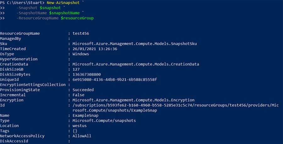 How to create snapshots for Azure VMs and managed disks | TechTarget