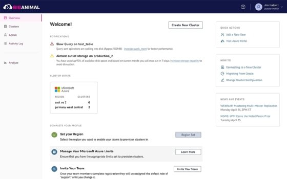 EDB launches BigAnimal PostgreSQL cloud database service | TechTarget