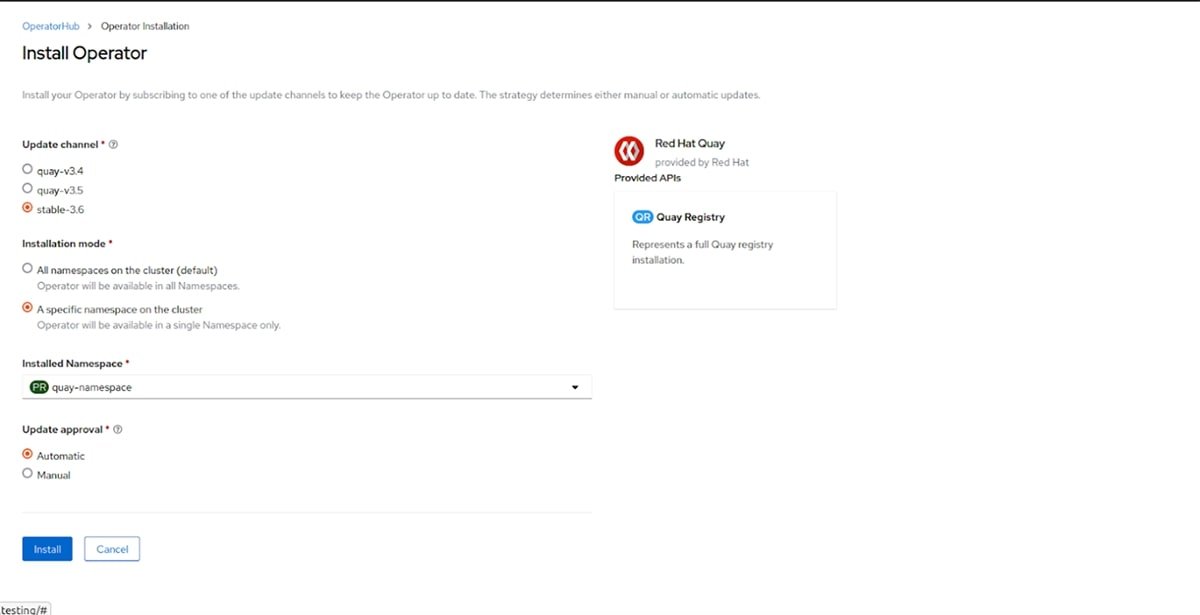 How to install and deploy Quay on Red Hat OpenShift | TechTarget