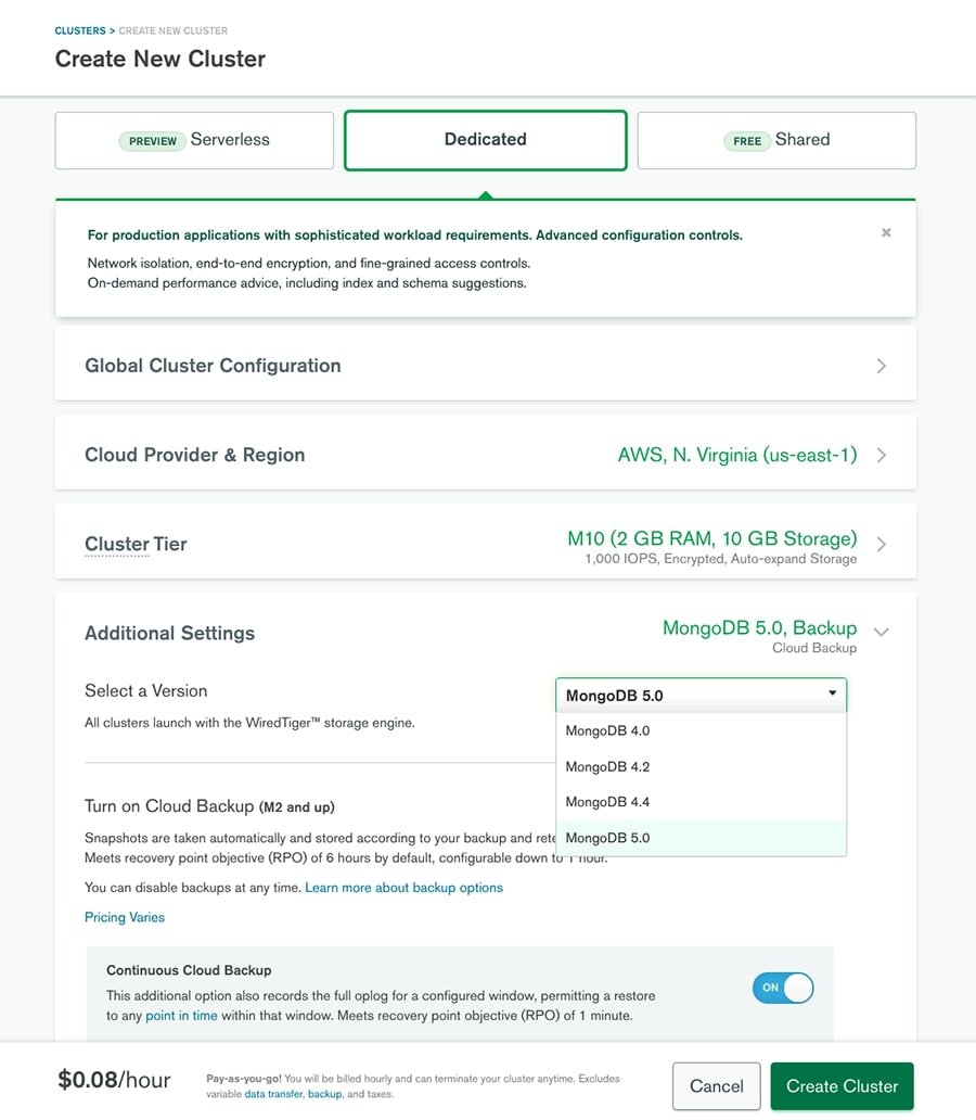 MongoDB 5.0 expands open source document database operations | TechTarget