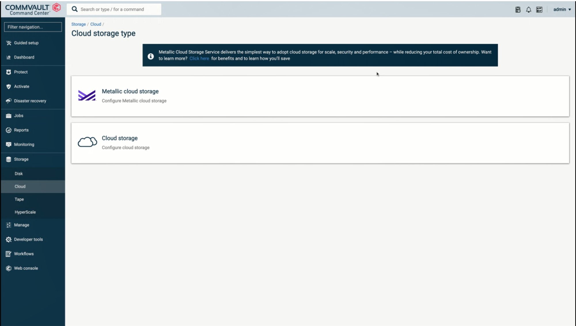 Commvault serves up a slice of cloud for backup storage | TechTarget