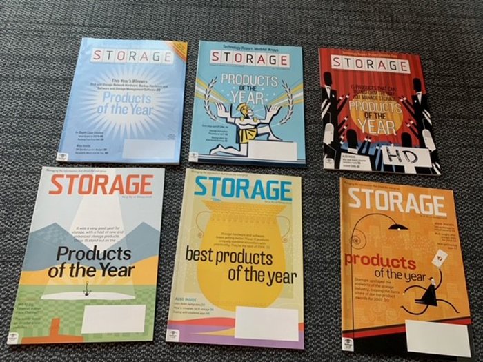 20 years of 'Storage' magazine's Products of the Year | TechTarget