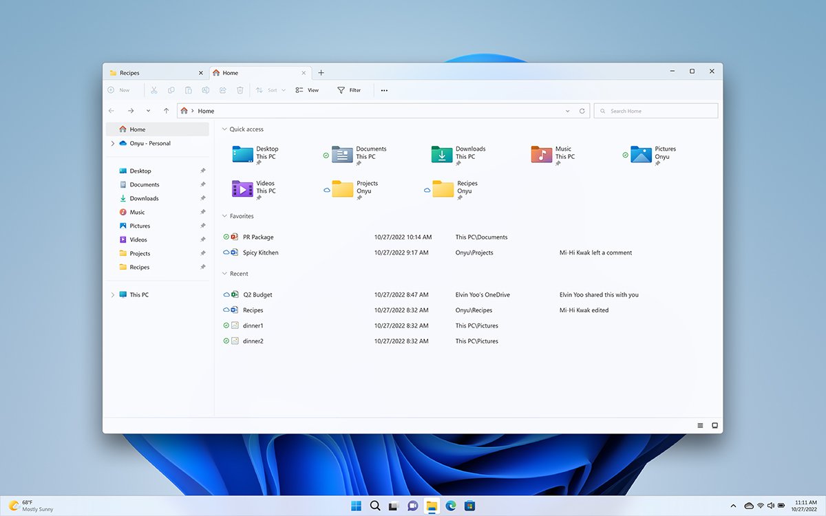 Latest Windows 11 update adds tabbed File Explorer | TechTarget