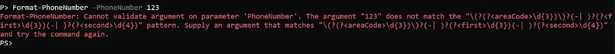 Stop Errors With These Powershell Validatepattern Examples Techtarget