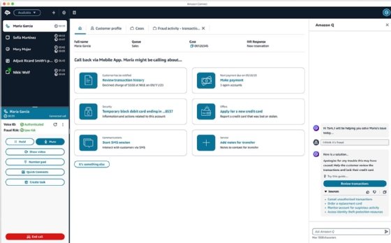 AWS' Amazon Q adds Connect contact center integration | TechTarget