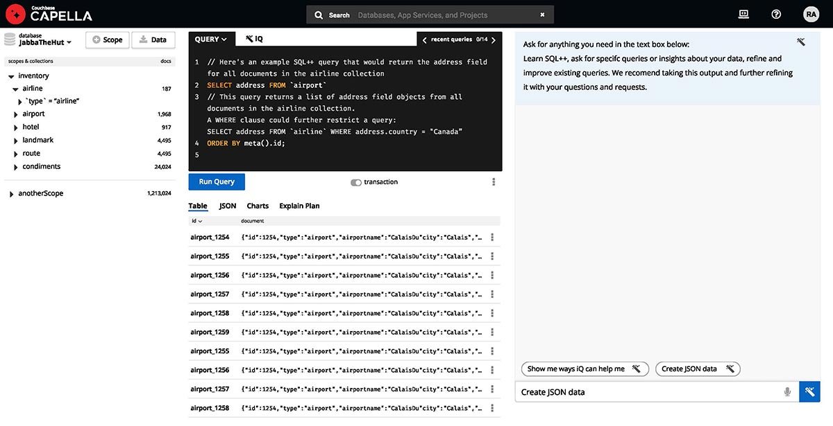 Couchbase intros generative AI feature for its Capella DBaaS | TechTarget