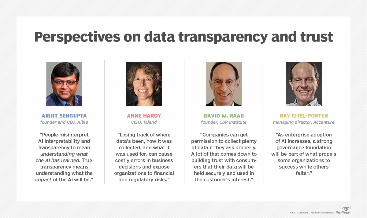 The future of trust will be built on data transparency | TechTarget