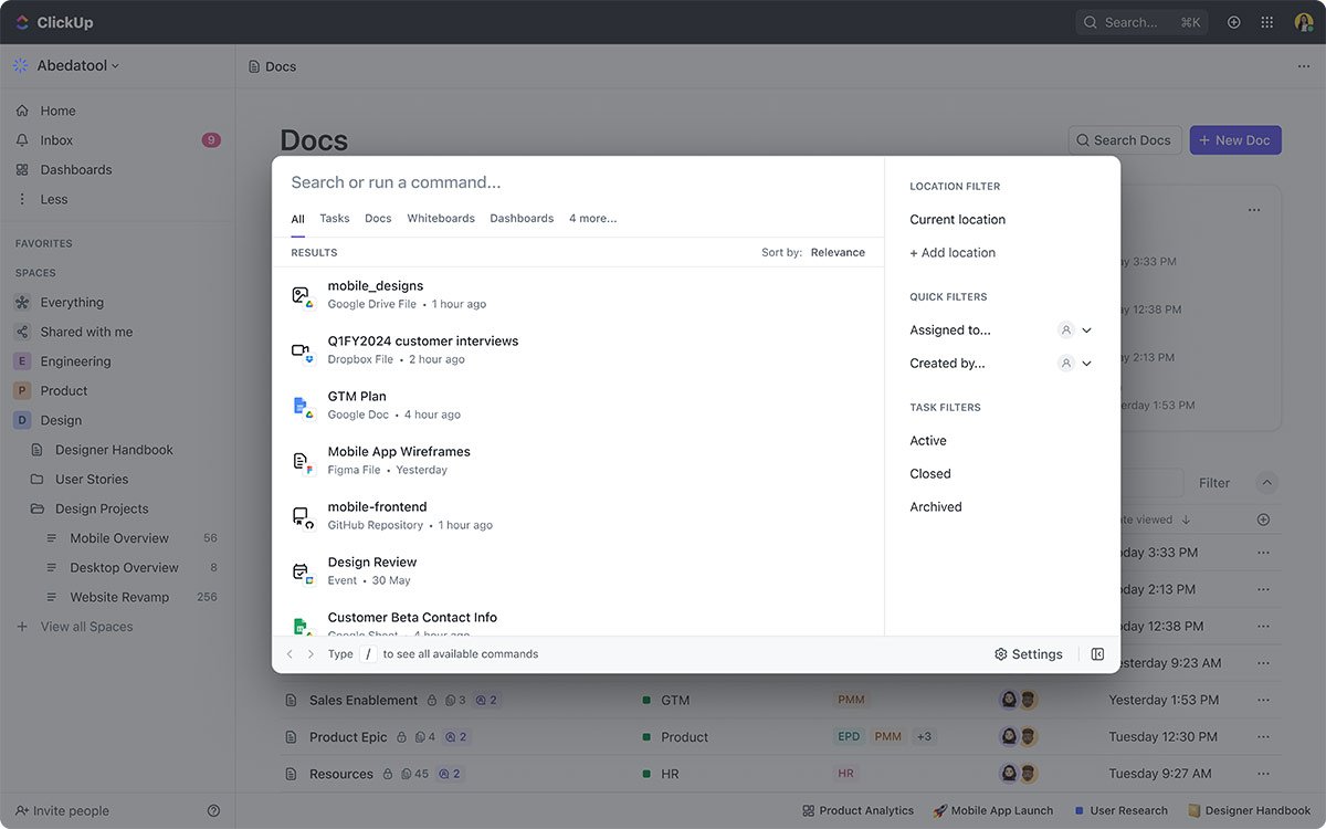 ClickUp 3.0 built for scalability with AI, universal search | TechTarget