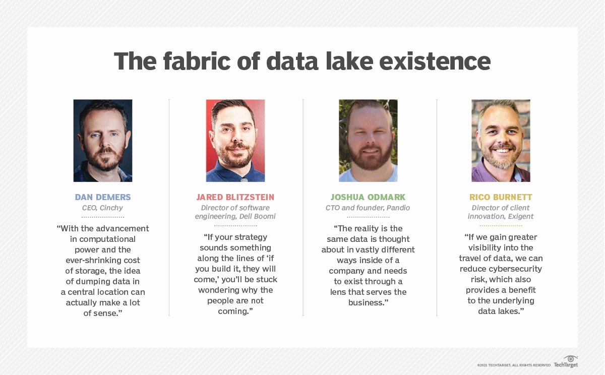 Data fabrics help data lakes seek the truth | TechTarget