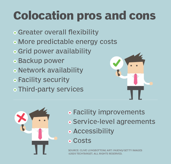 7 benefits of colocation for your business and 4 challenges | TechTarget