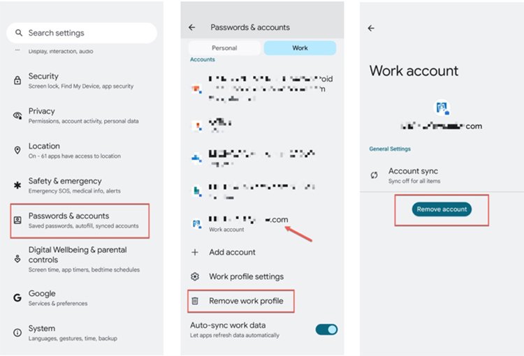 How To Delete Or Disable An Android Work Profile Techtarget