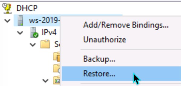 How to back up a Windows DHCP server | TechTarget