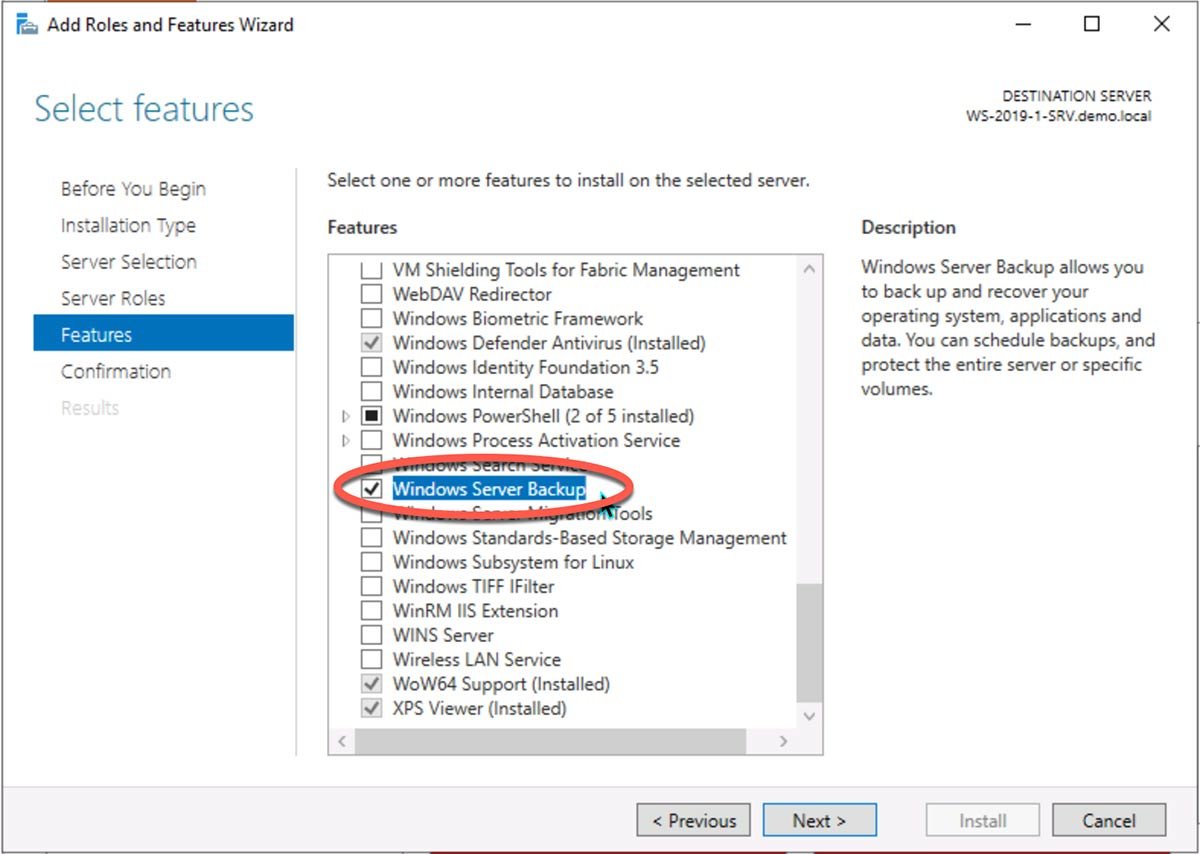 How to use the Windows Server Backup tool | TechTarget