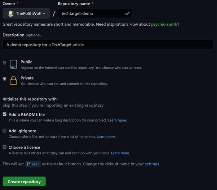 How To Use Git To Save Powershell Scripts Techtarget