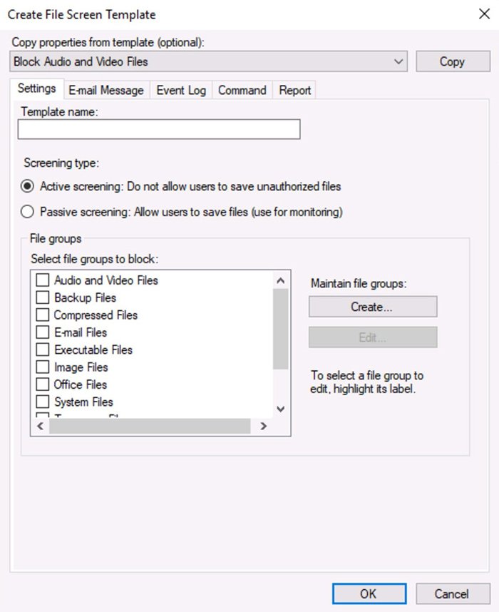 Create File Server Screens And Quotas In Fsrm Techtarget