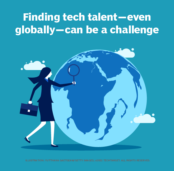 Globalization won't fix software engineer shortage | TechTarget