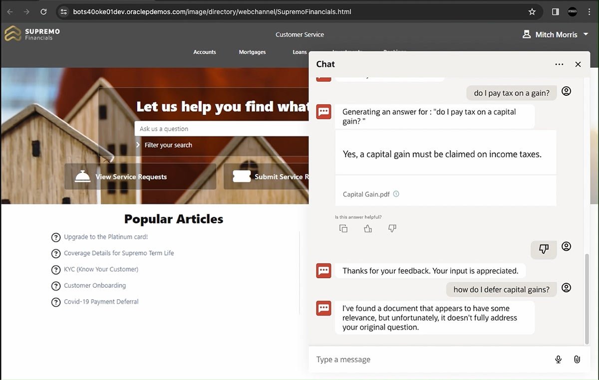 Oracle expands generative AI across its CX applications | TechTarget