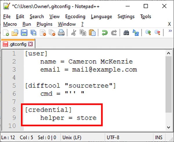 How To Set A Git Username And Password In Git Config Theserverside