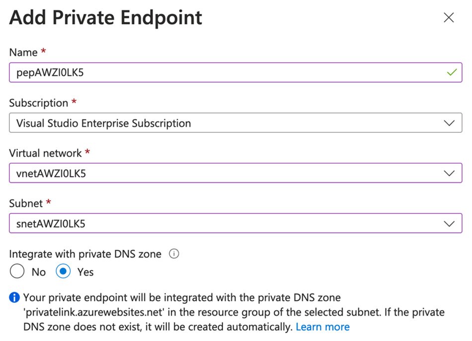 Create A Private Endpoint To Secure Azure Functions Apps Techtarget