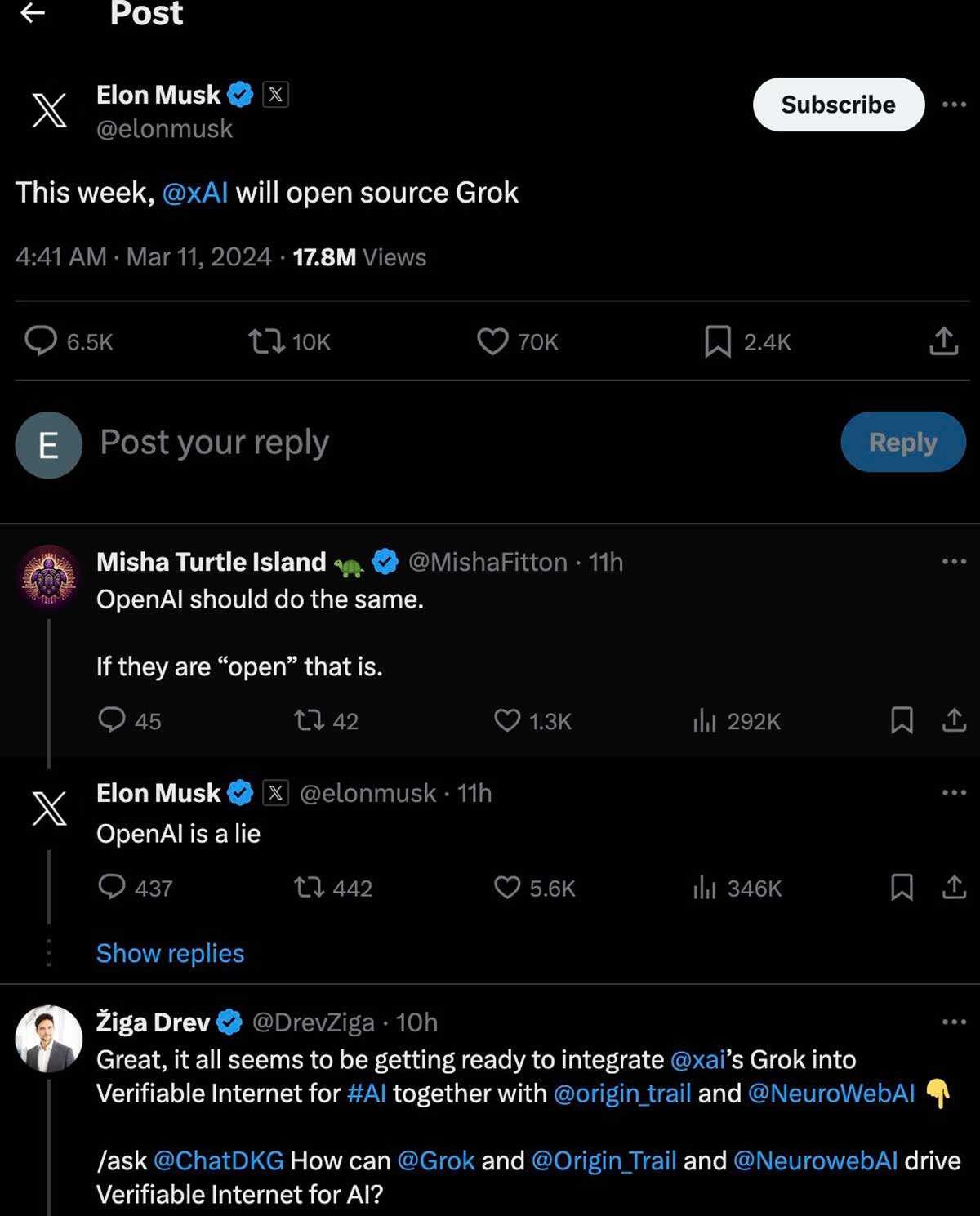 Elon Musk plans to take xAI chatbot Grok open source | TechTarget