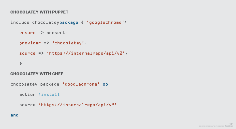 Tap the Chocolatey package manager to usher in Windows DevOps | TechTarget