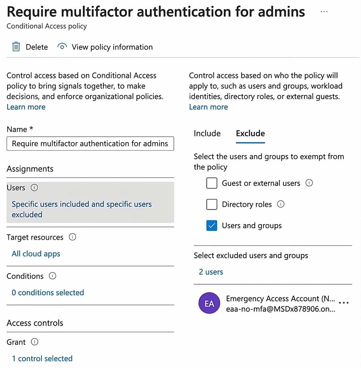 How to use a Microsoft Entra ID emergency access account | TechTarget