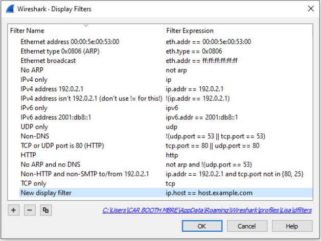 How to apply and edit Wireshark display filters | TechTarget