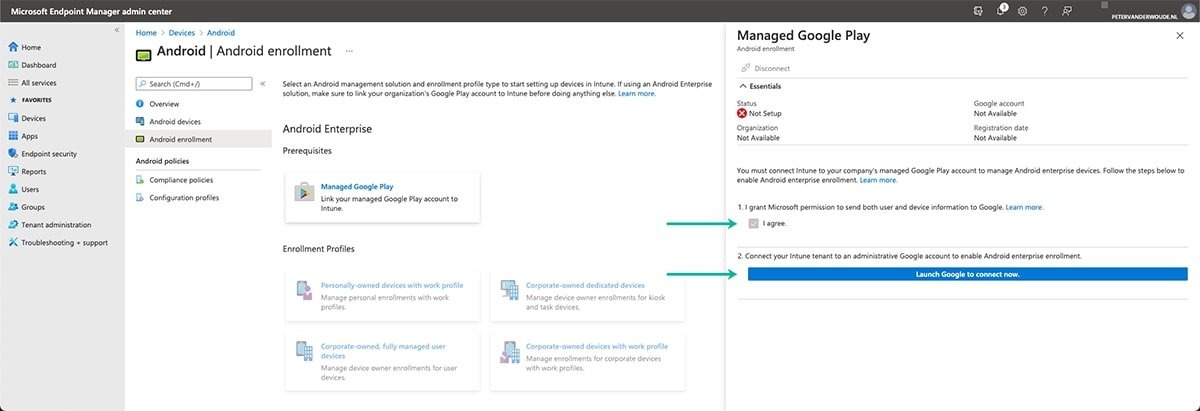 Integrating Android Enterprise with Intune device management | TechTarget