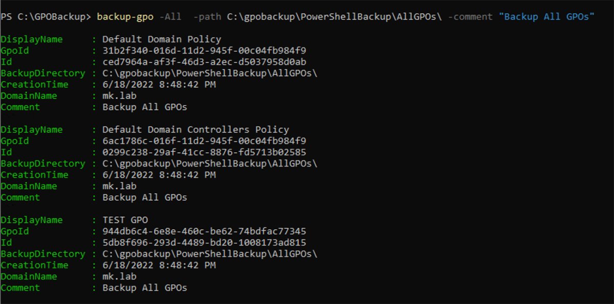 How To Avoid Common Gpo Backup And Restore Problems Techtarget
