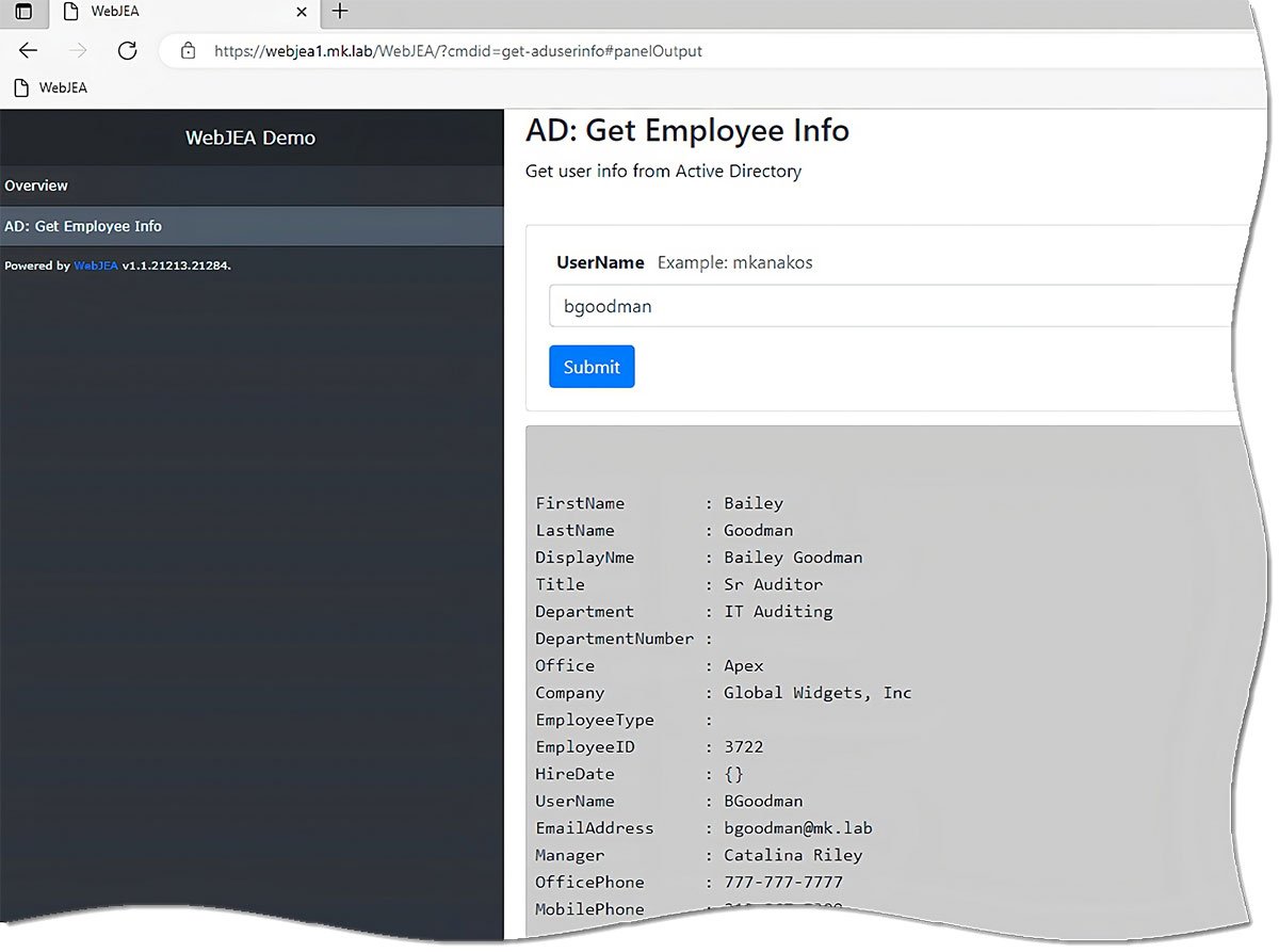 Deploy WebJEA to empower your users with PowerShell | TechTarget