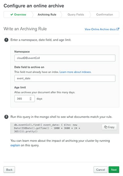 MongoDB Atlas Online Archive brings data tiering to DBaaS | TechTarget