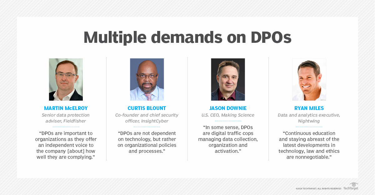 What is a data protection officer (DPO) and what do they do? | TechTarget